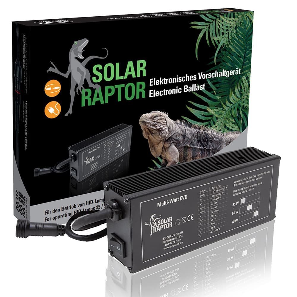 SolarRaptor EVG BALLAST - Multi-Watt - 35-50-70w - Solar Raptor - LP ...